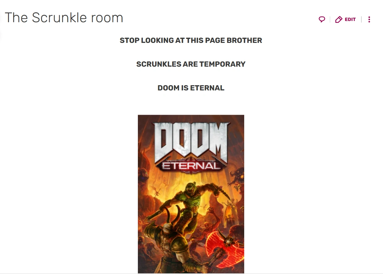 i did something funni to the scrunkle room | Fandom