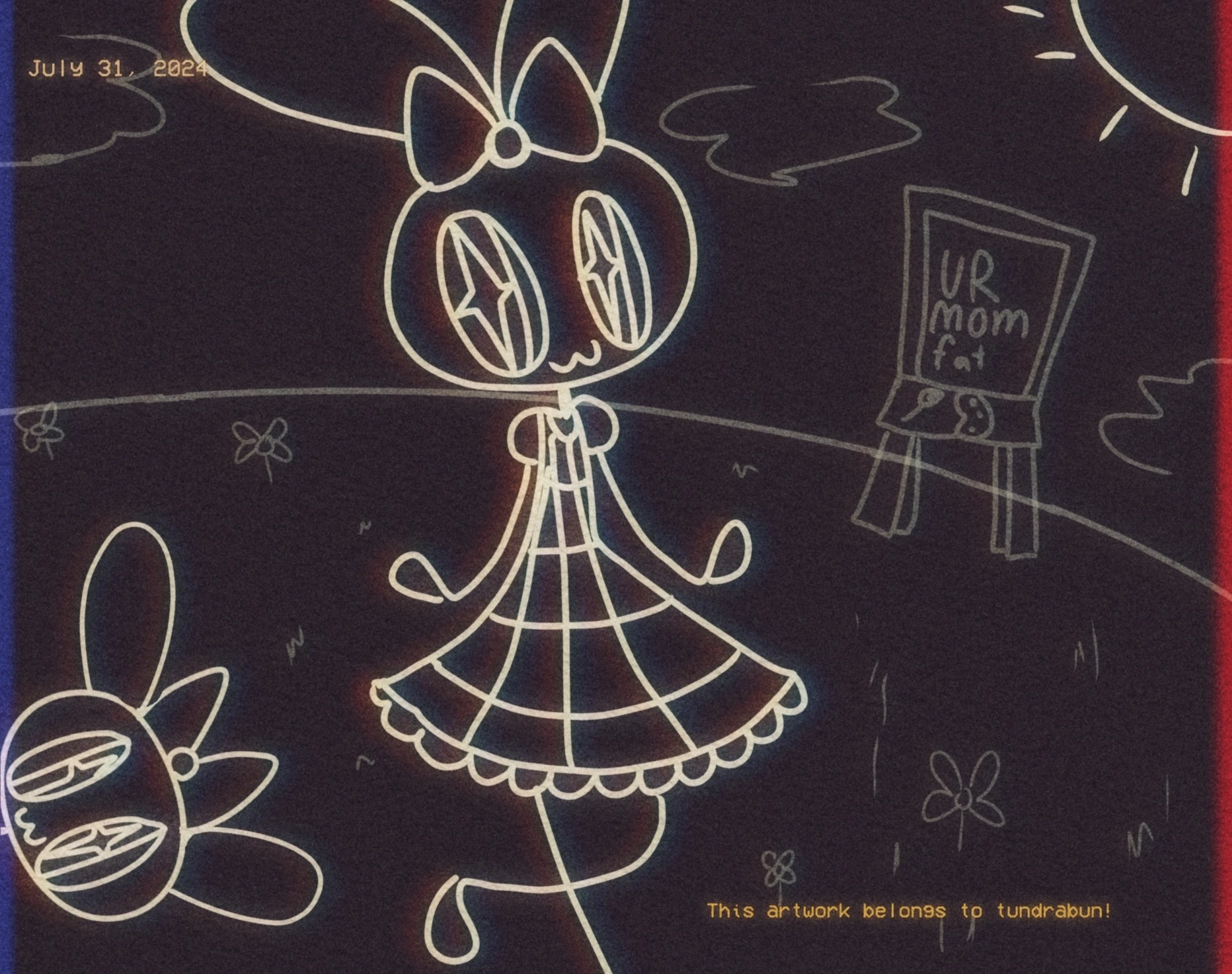 Another vib ribbon fanart :p | Fandom