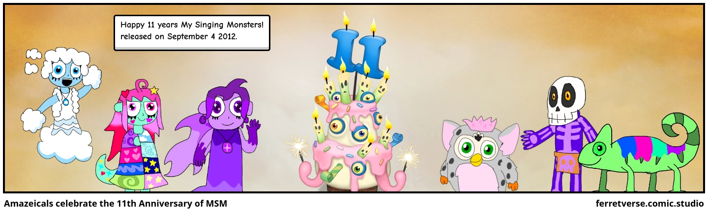 Amazeicals celebrate the 11th Anniversary of MSM | Fandom