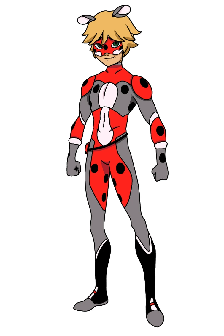 Adrien unified with the Mouse Miraculous and the Ladybug Miraculous ...