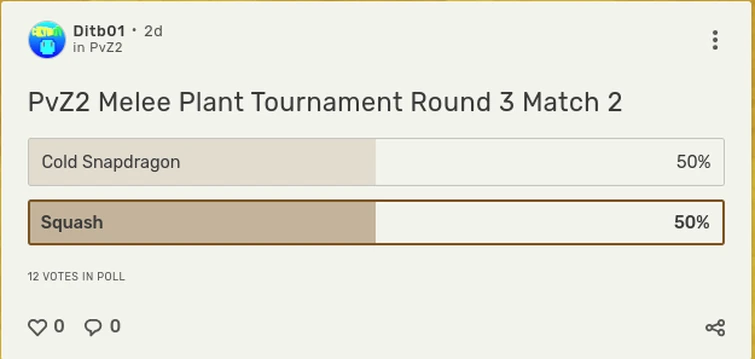 PvZ2 Melee Plant Tournament Round 3 Match 2 | Fandom