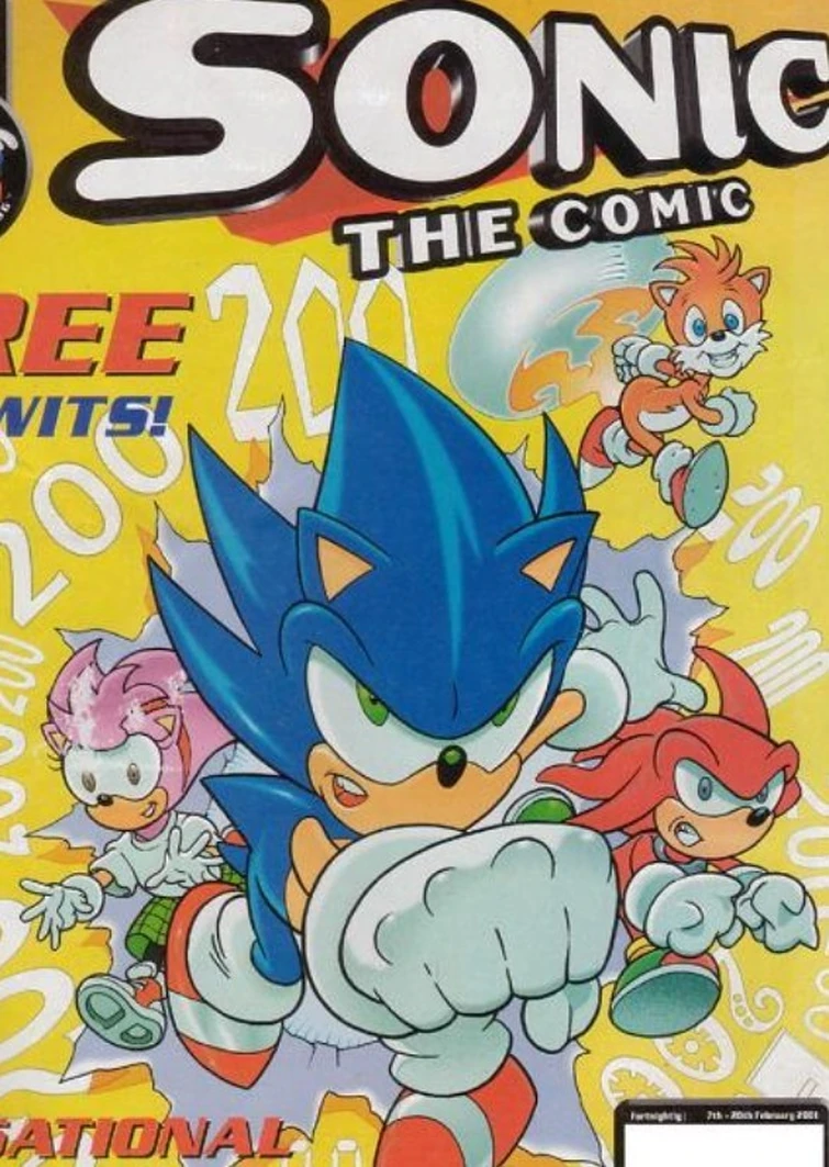 How powerful is Sonic & Fleetway from Sonic The Comics aka UK Comics ...