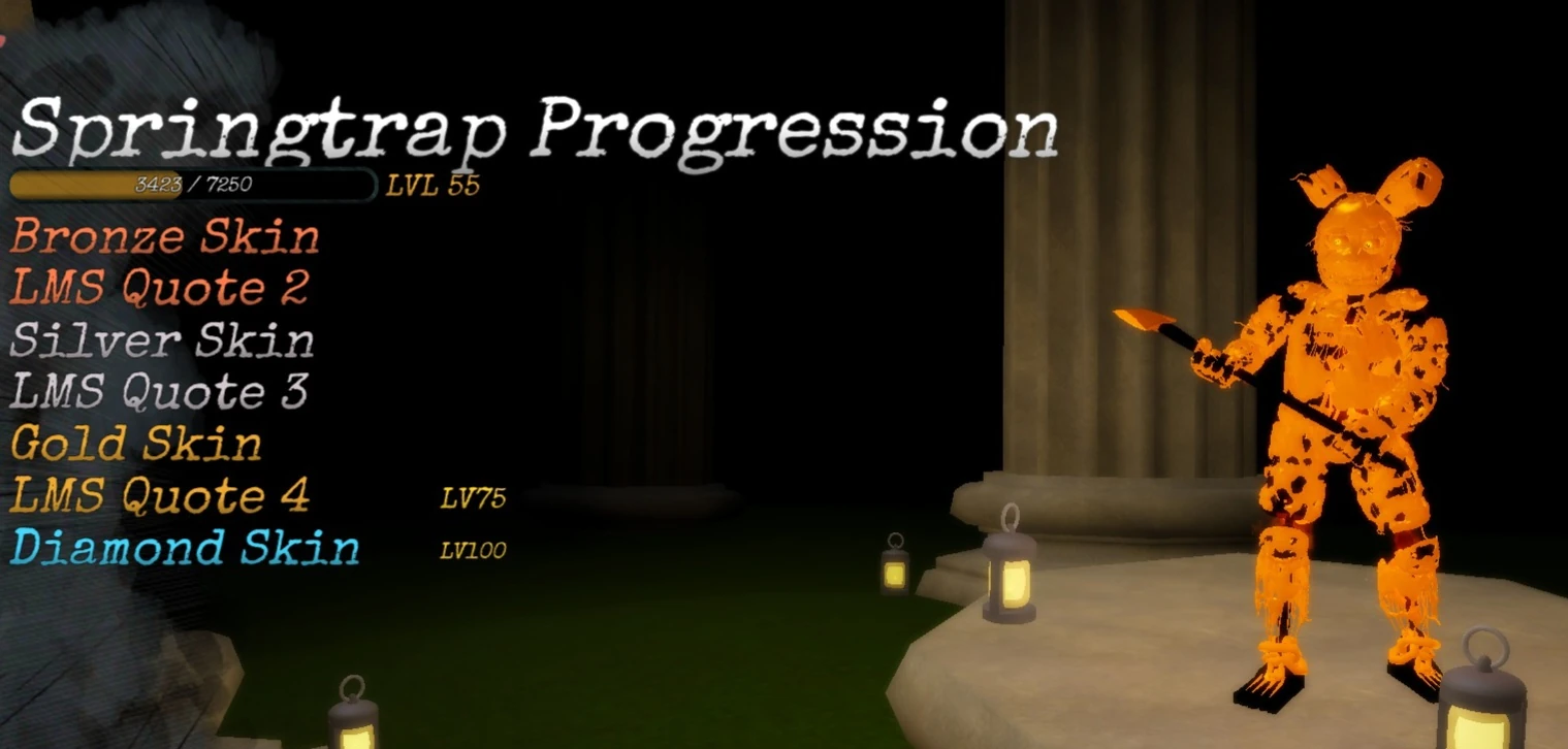 I just got Springtrap to gold! | Fandom