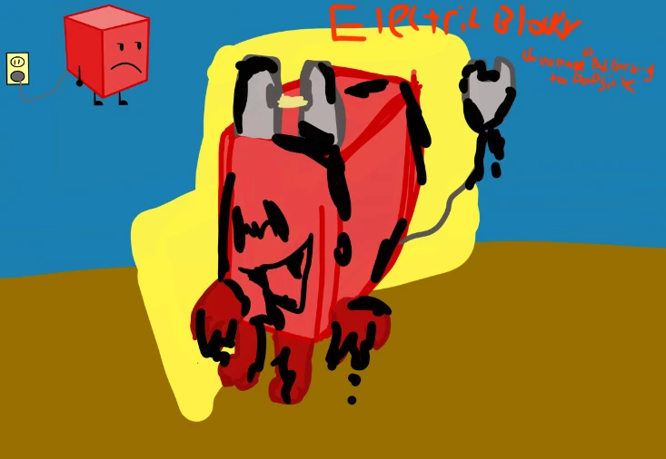 Minor updates to Electric Blocky and Firey Jr. Jr. | Fandom