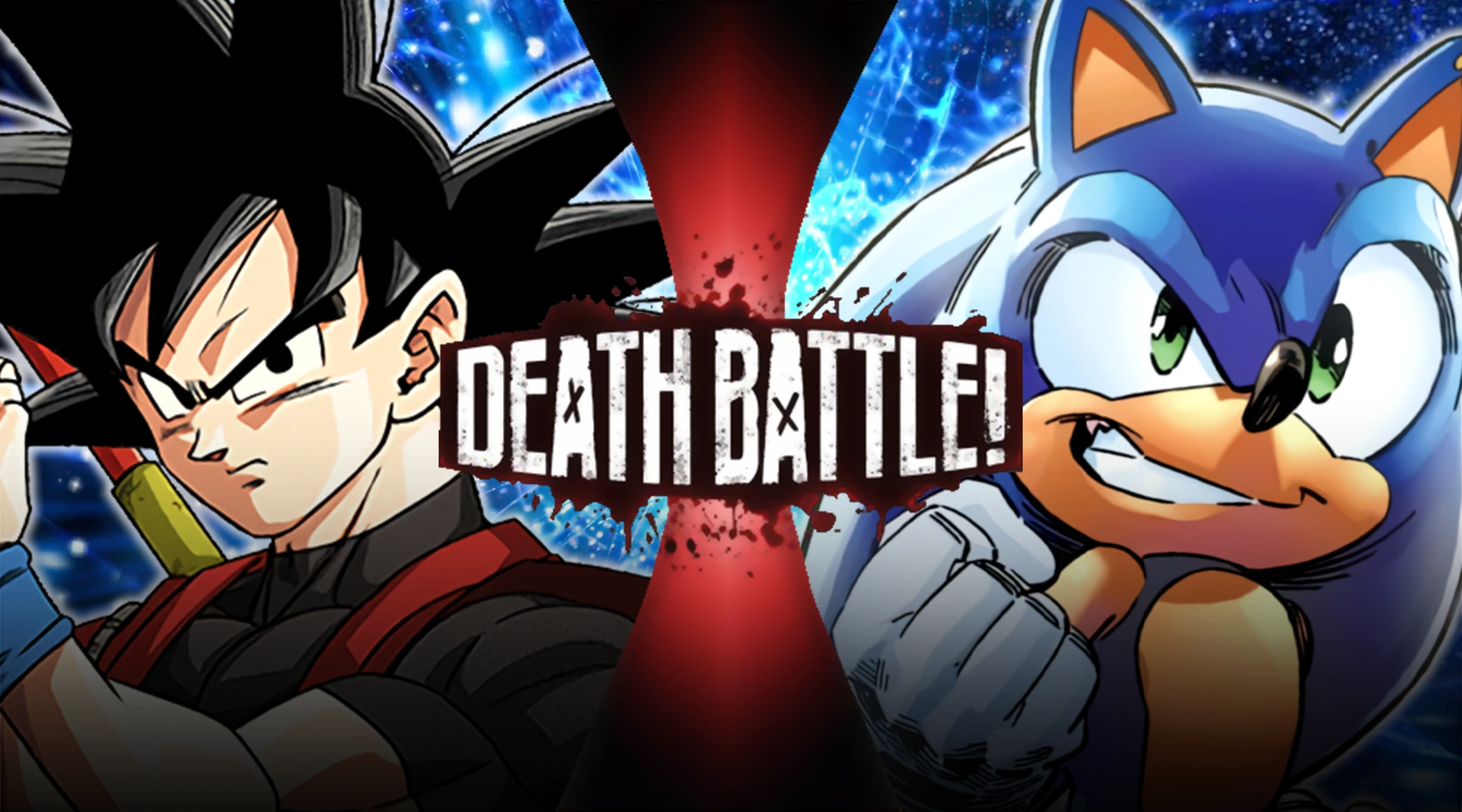 Xeno Goku VS Archie Sonic (Dragon Ball Xenoverse/Heroes VS Archie ...