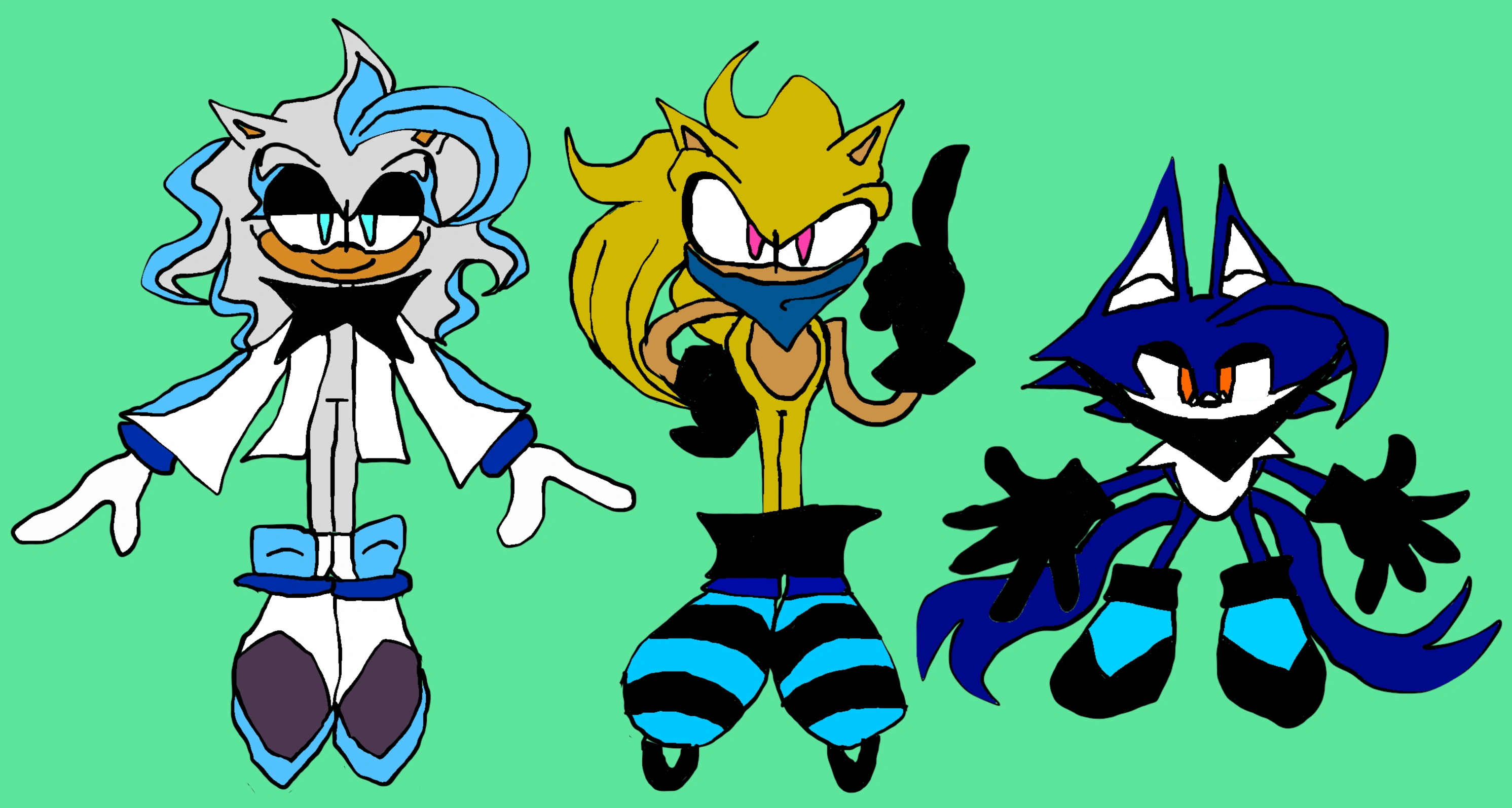 Inverted Shadow, Sonic, and Tails | Fandom