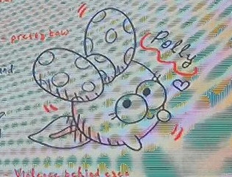 How cute Marcy drew Polly and Anne in her Marcy's Journal... it's so ...