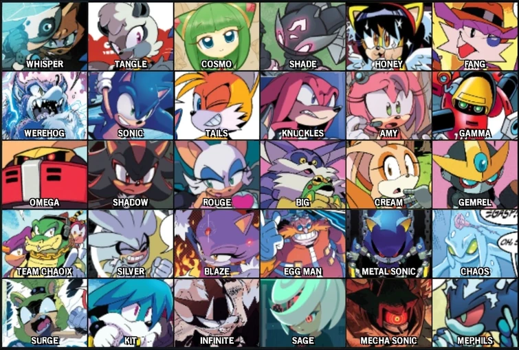 Sonic fighting game roster | Fandom