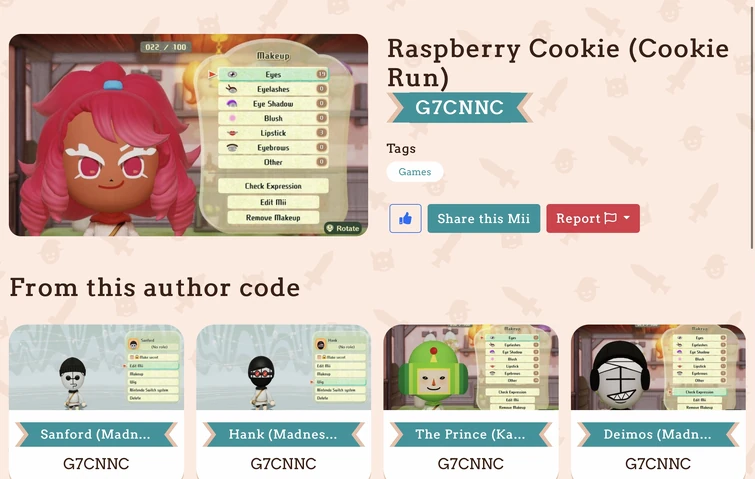 You play Miitopia and want Cookie Run Miis? Here you go: | Fandom