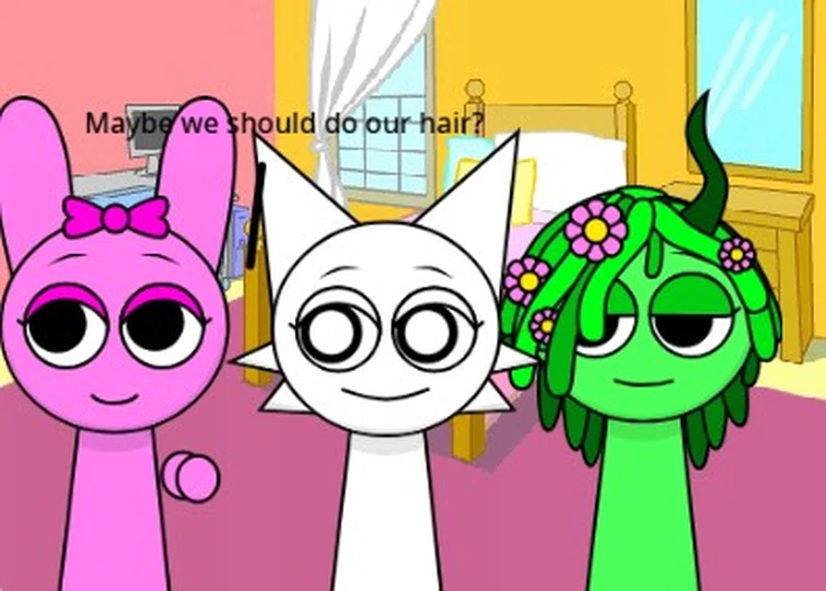 The Sprunki Girls: Part 1: Pinki loves Oren! | Fandom