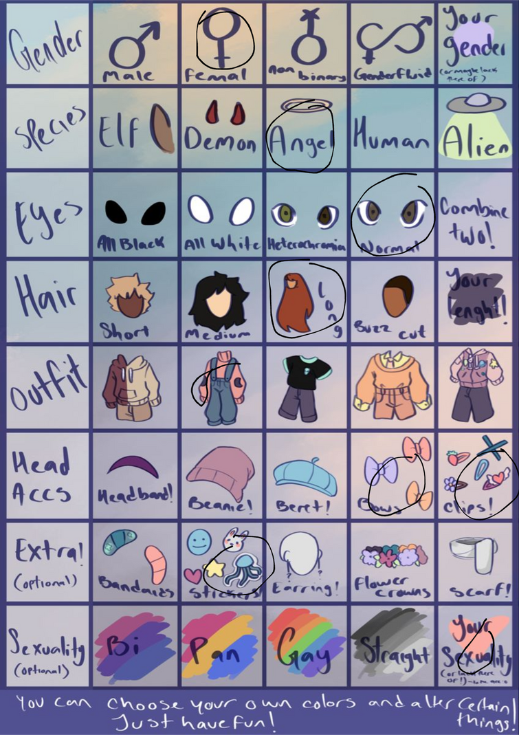 oc maker trend! | Fandom