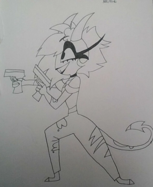 I drew Millie (Colored and outline ver.) | Fandom