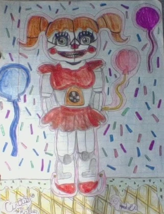 Circus baby drawing | Fandom