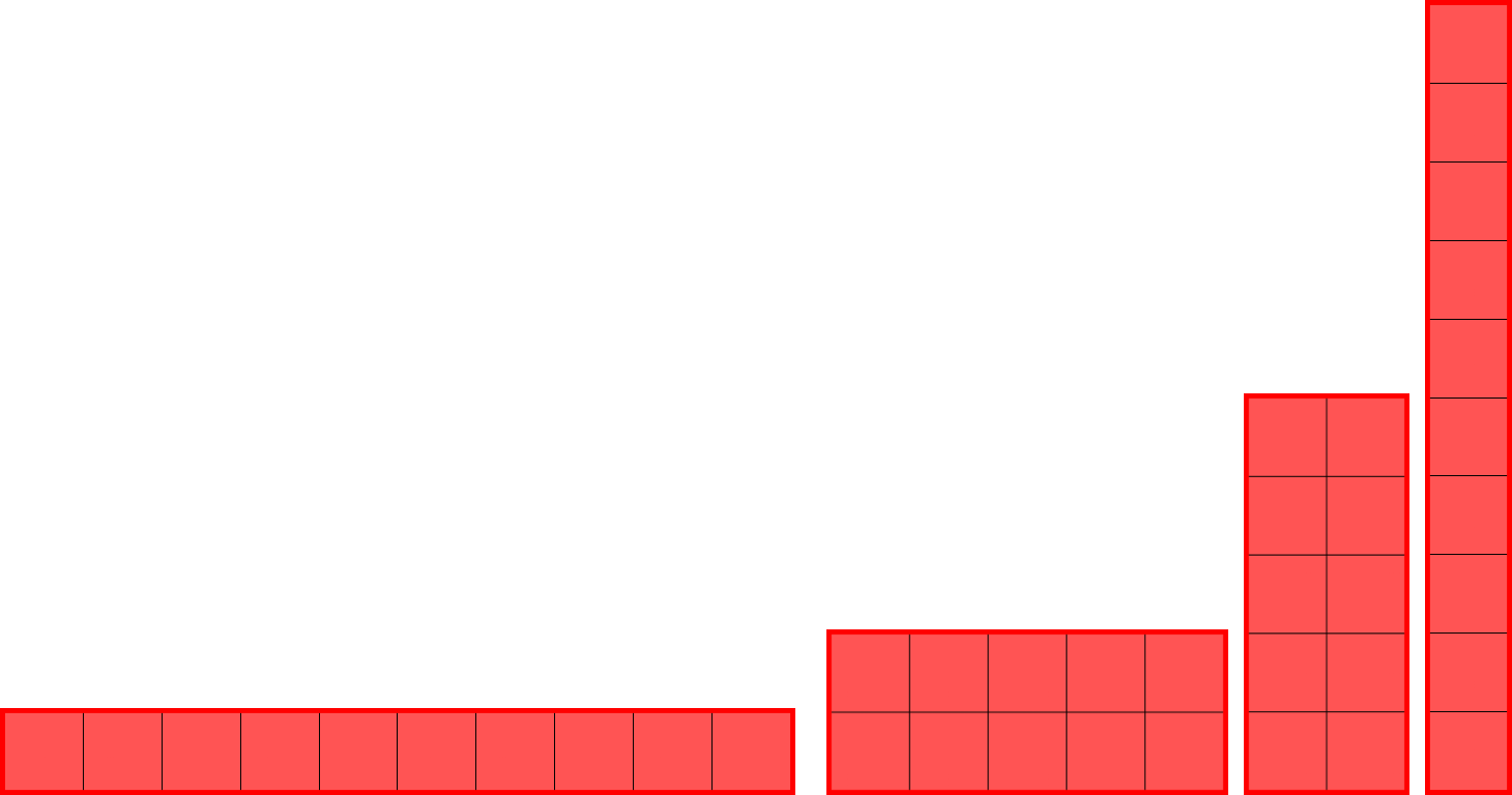 What if Ten has light red blocks instead of white blocks? | Fandom