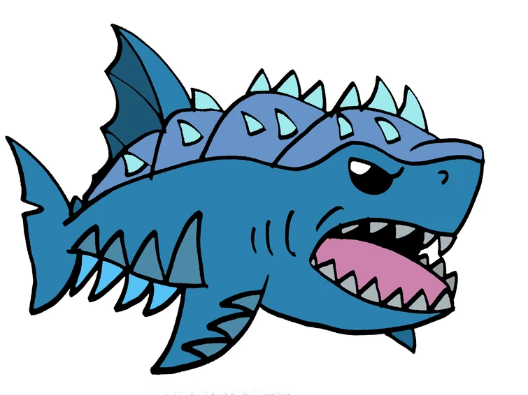 My drawing of a Megalodon | Fandom