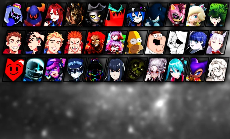 I made a super cool and epic fighting game roster | Fandom