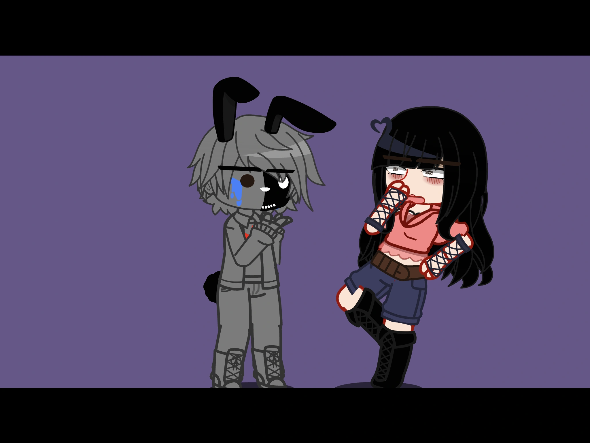 why is the only fnaf book characters i can really find these two ...