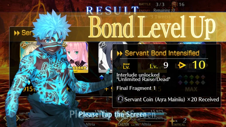 Angra Mainyu bond CE earned | Fandom