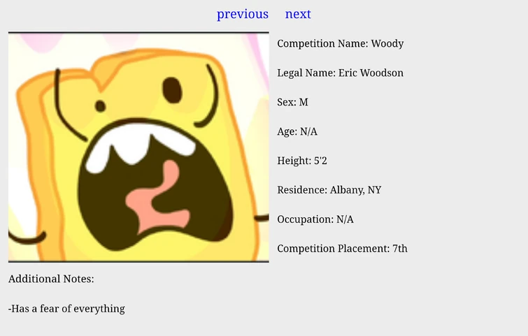 post split bfdi characters but in that one website from hfjone | Fandom