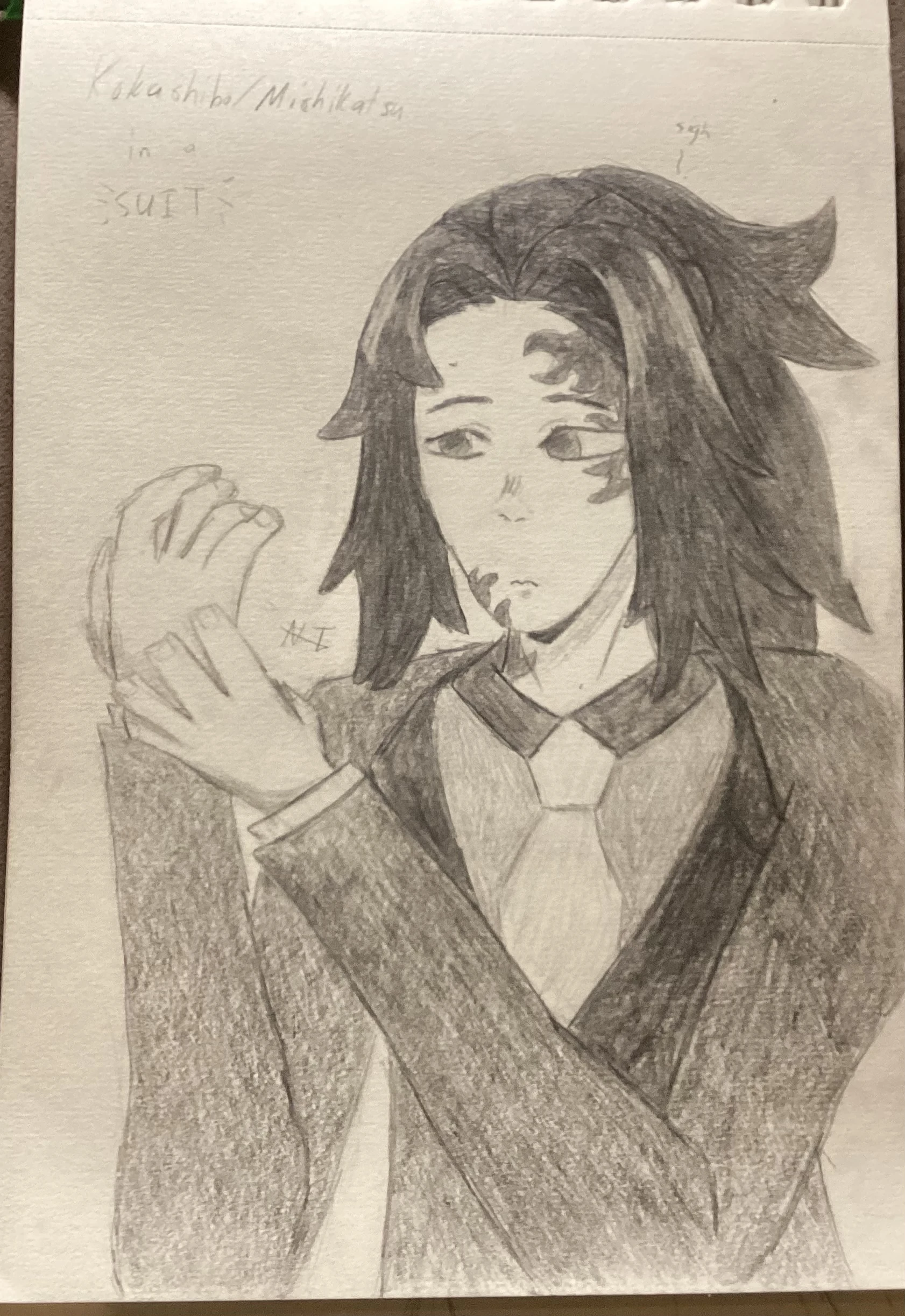 kokushibo/michikatsu in a suit? 😨 | Fandom