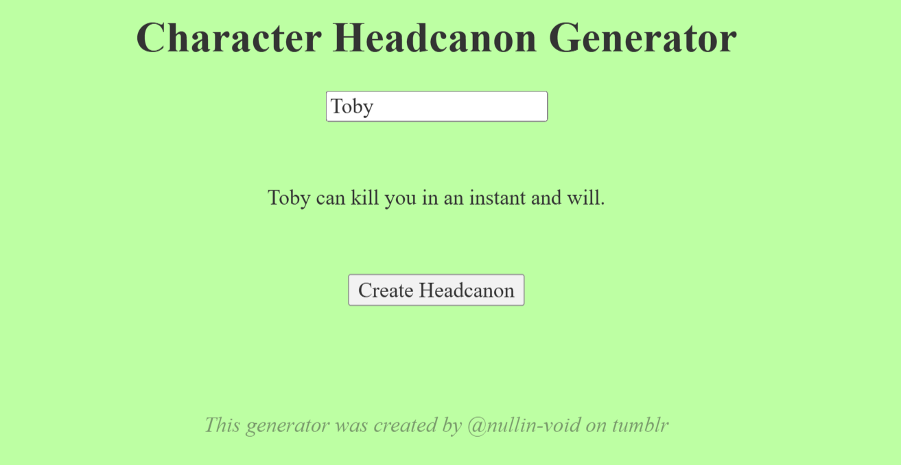 So, I had a go... | Fandom