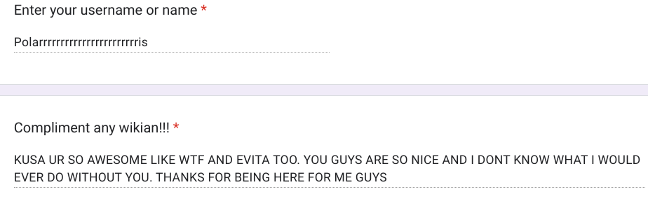 wikian compliments!!!!!! p3 | Fandom