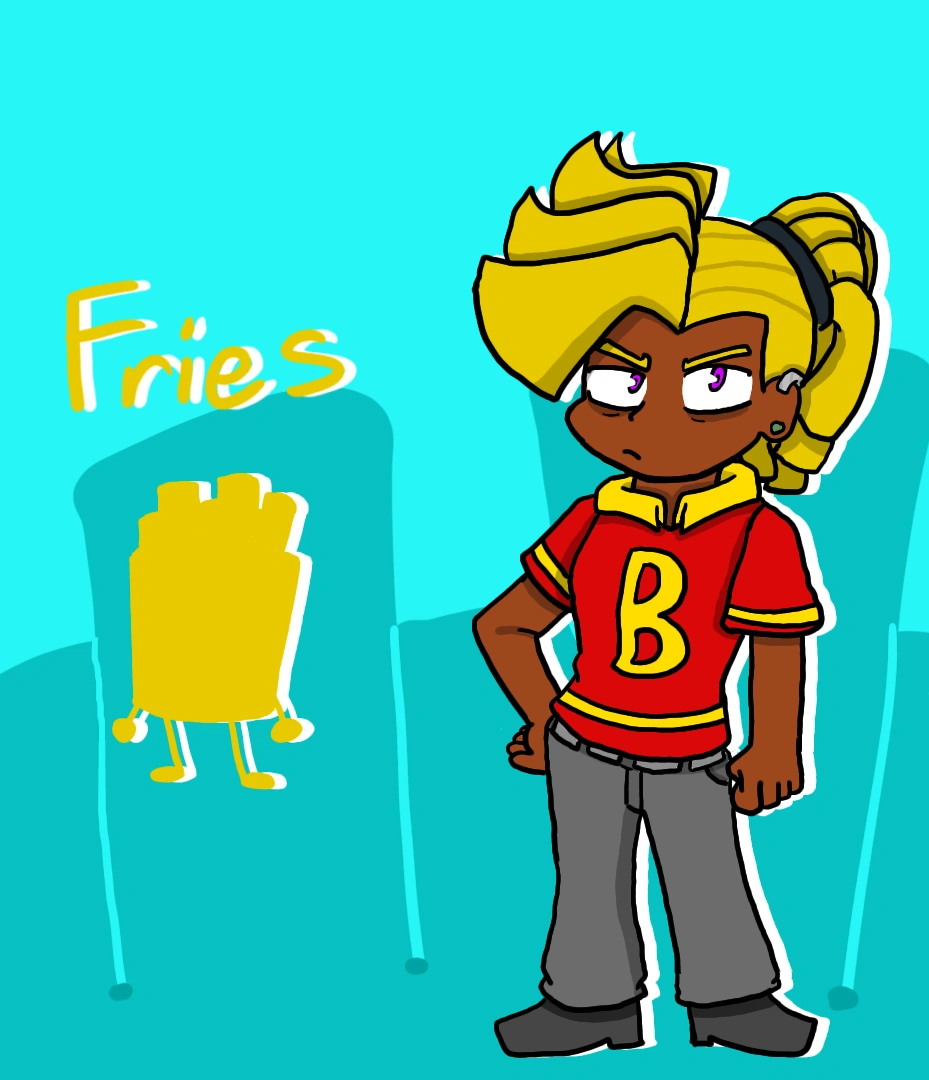 BFB Fries Human | Fandom