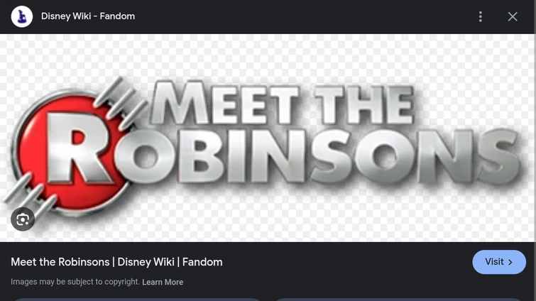 how is there NO high quality meet the robinsons logo | Fandom