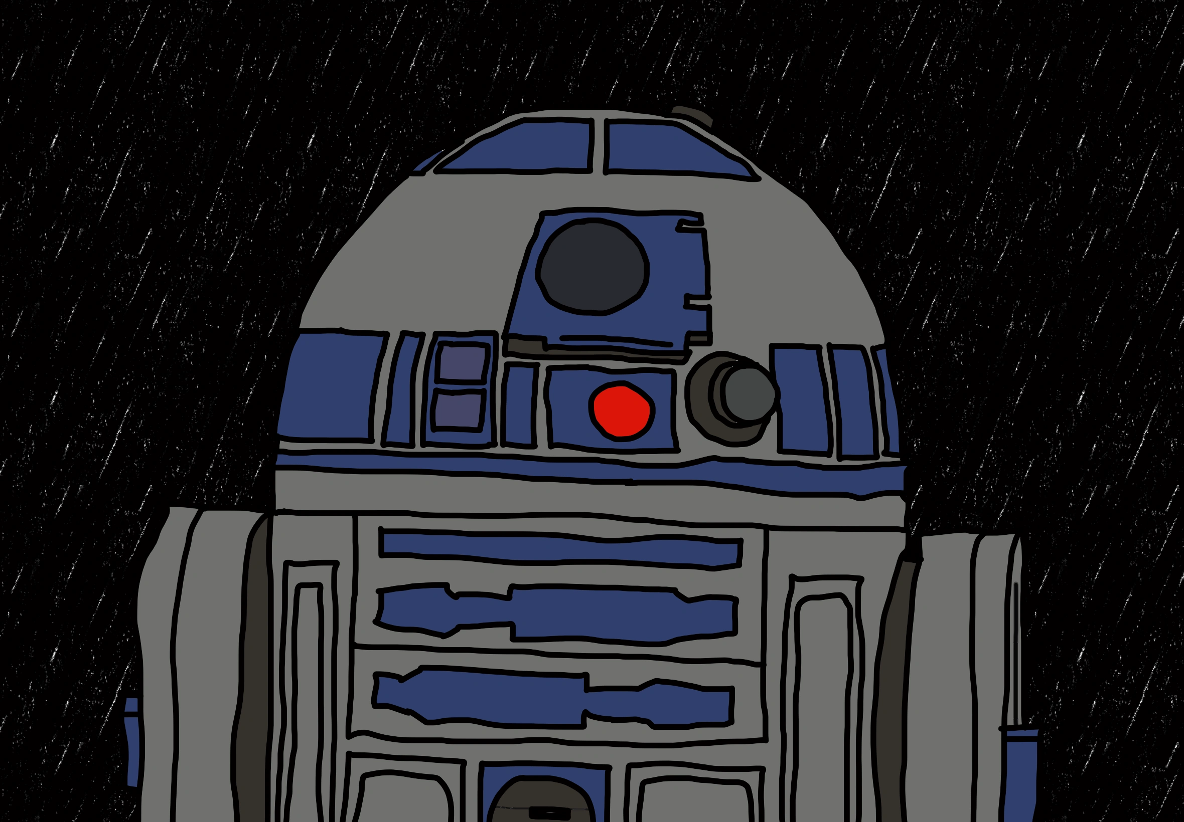 R2-D2 is drawn now! | Fandom
