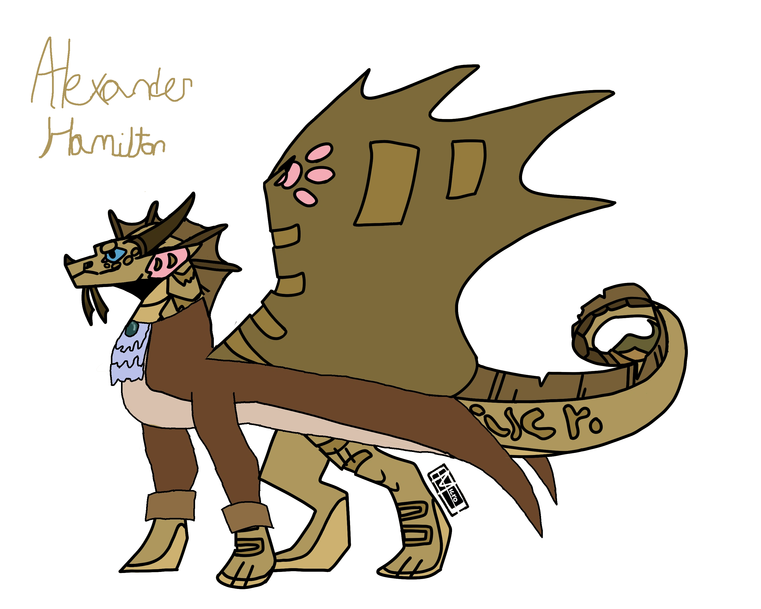 Hamilton Characters as Dragons Part 1 Alexander Hamilton | Fandom