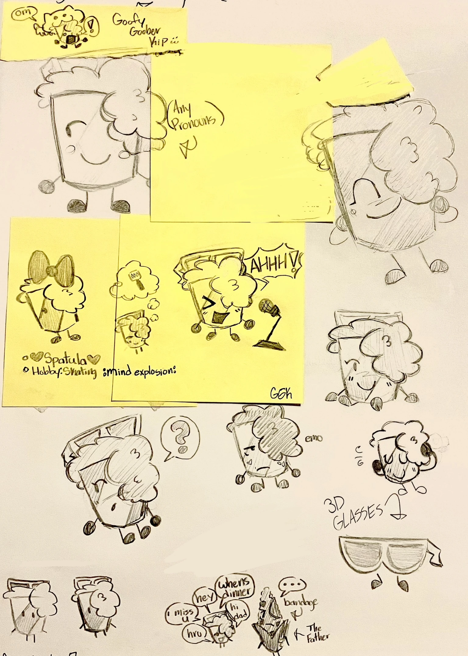 finished one page of my oc book thingh 🦅 | Fandom