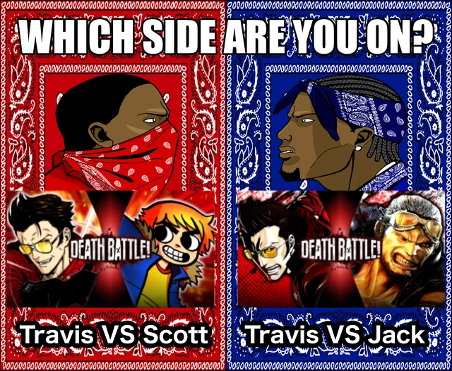 Travis Touchdown VS WHO??? | Fandom