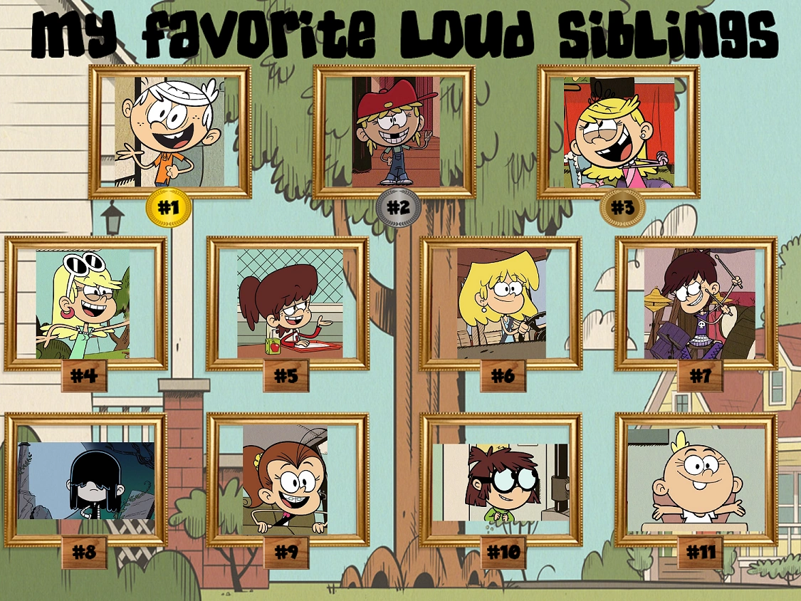 My personal ranking of the Loud siblings | Fandom