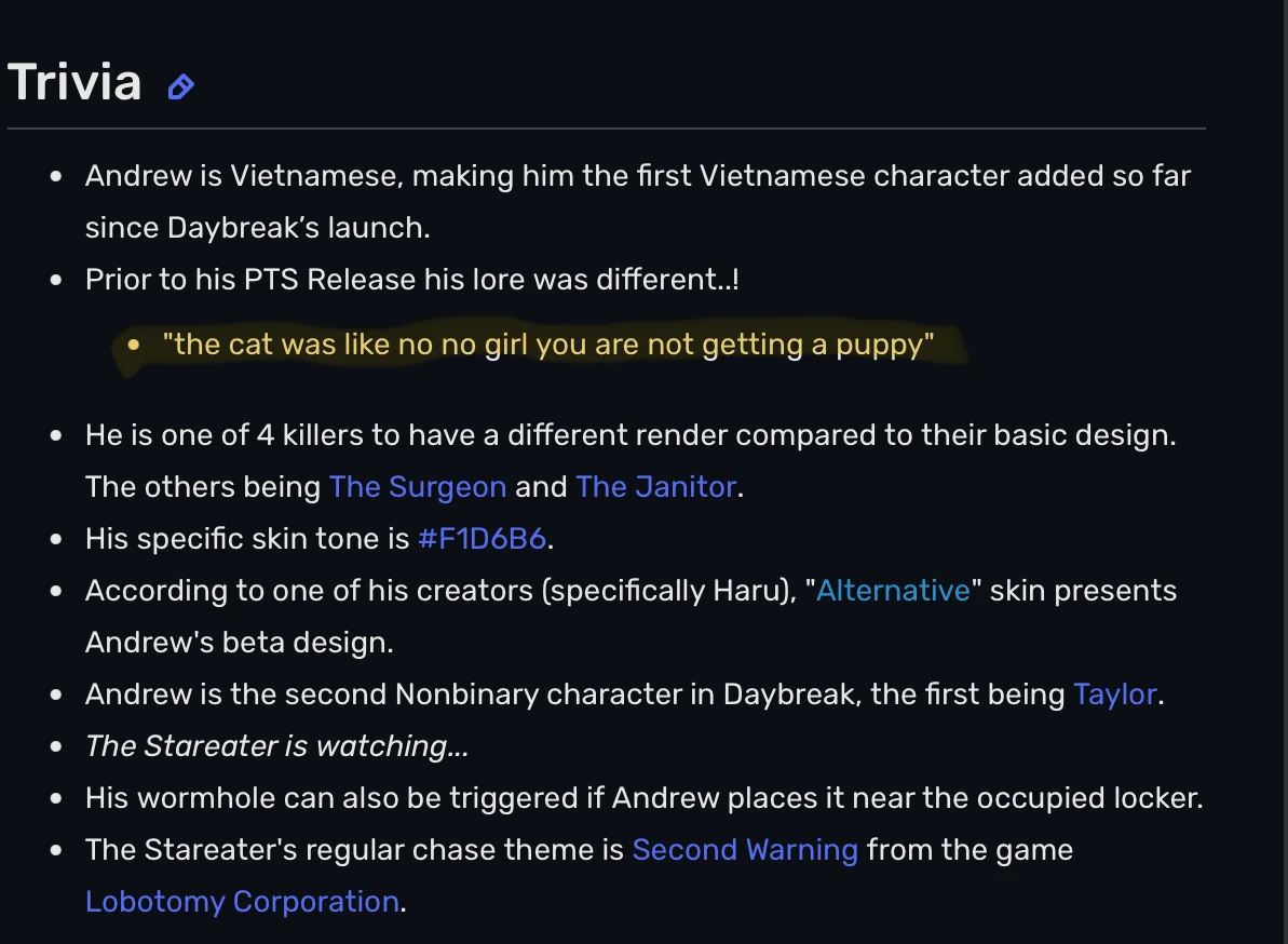 WOWZA SUCH GOOD LORE!- | Fandom