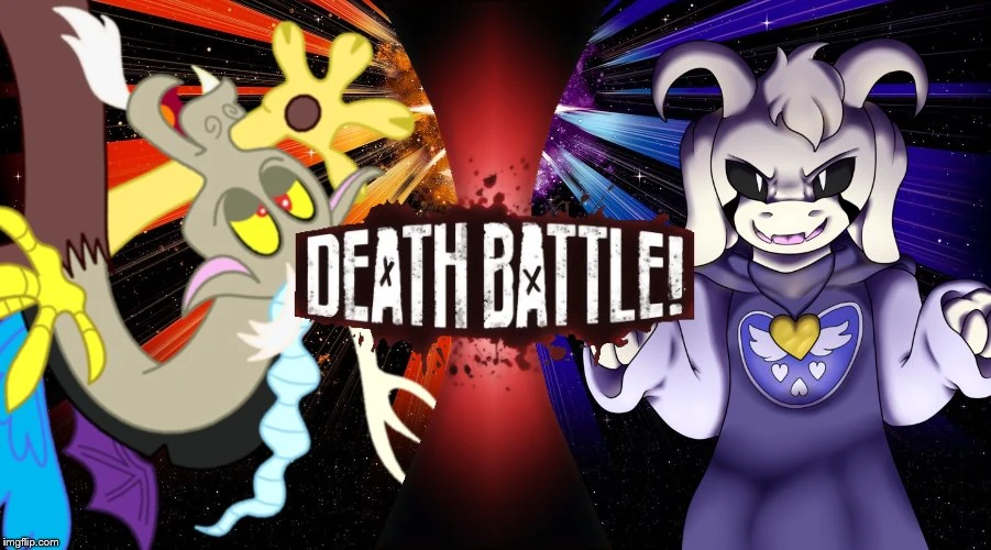 Discord Vs. Asriel Dreemurr! (My Little Pony Vs. Undertale) | Fandom