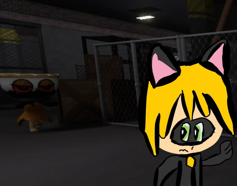 Cat noir running away from twisted Teagan | Fandom