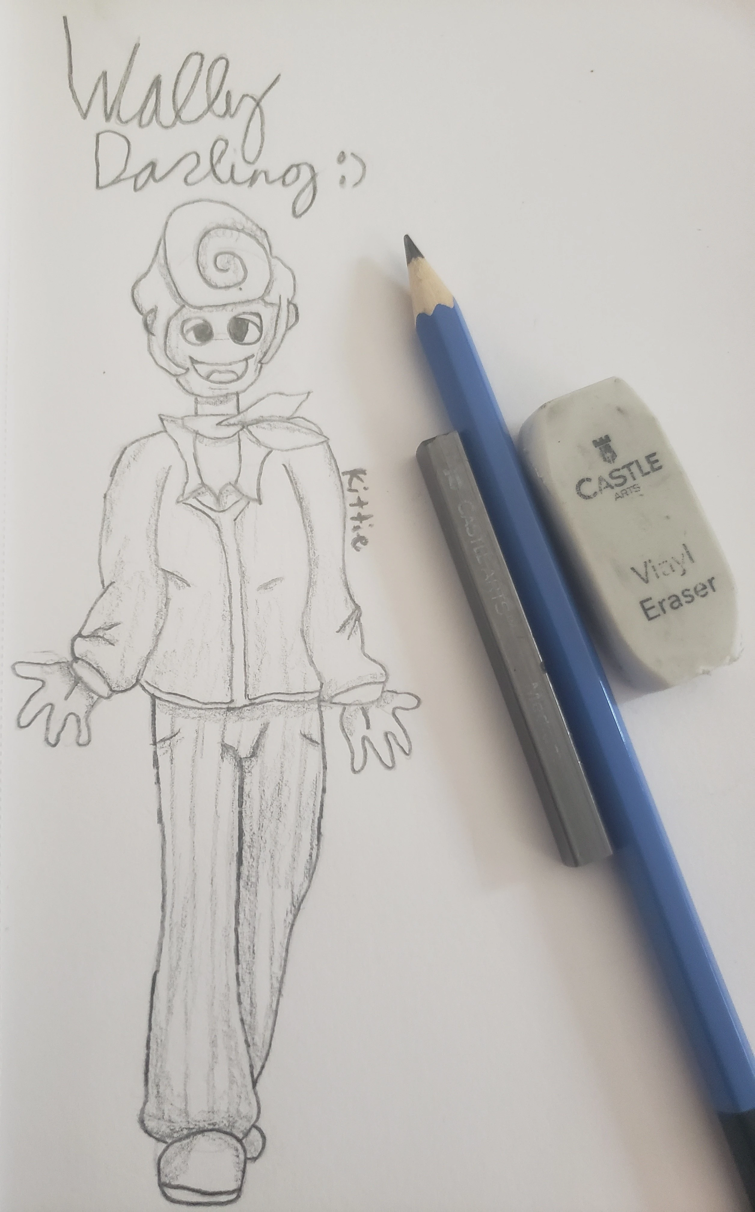 Wally Darling doodle! | Fandom