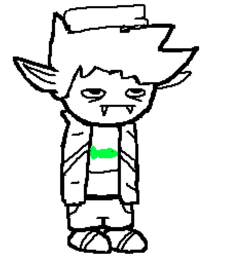 tried my hand at drawing in the homestuck style | Fandom