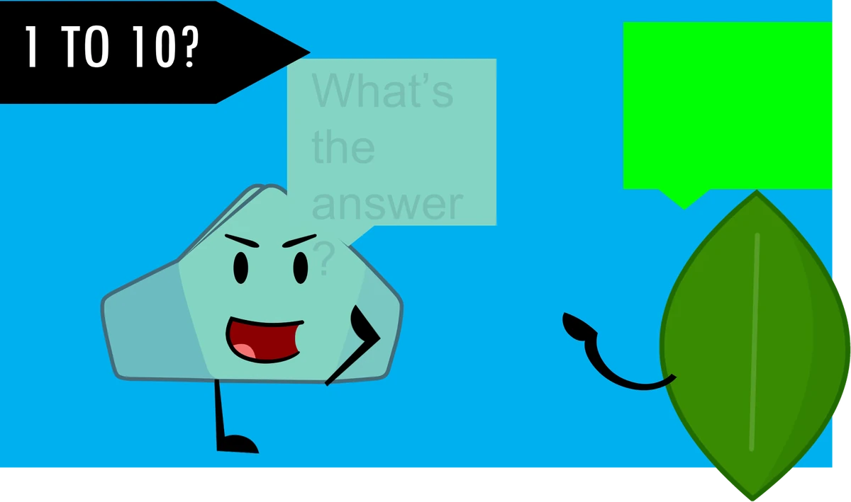 ABC 1: WHAT'S THE NUMBER | A BFB Contest Wiki | Fandom