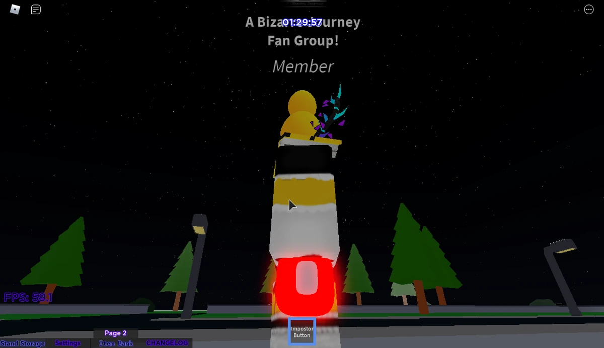 Imposter Button | A Bizarre Journey Roblox Wiki | Fandom