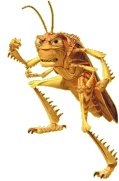 a bug's life hopper coloring page