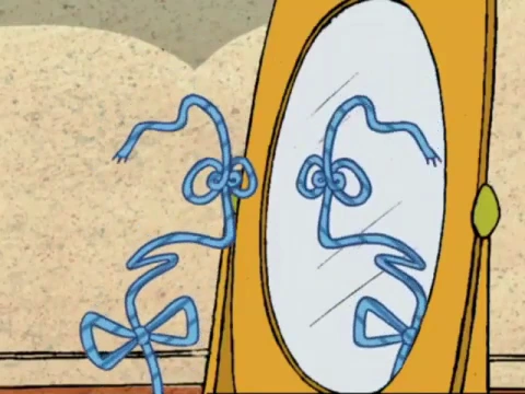 Mr. String Looks in a Mirror | A Little Curious Wiki | Fandom