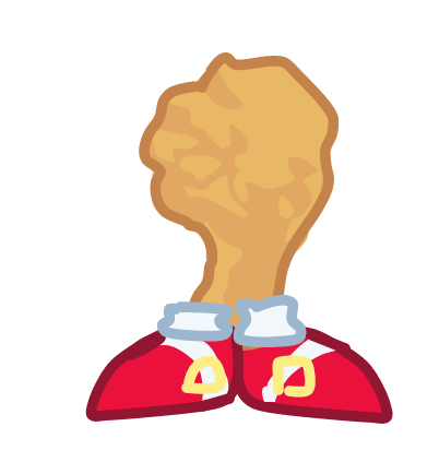 Tubby Chicken With Sonic Shoes | A Really Bad Object Camp Wiki | Fandom