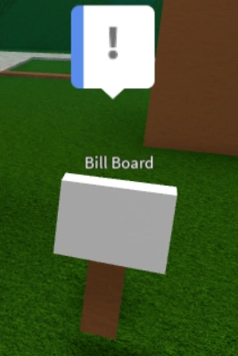 Bill Board | A Roblox Quest Wiki | Fandom