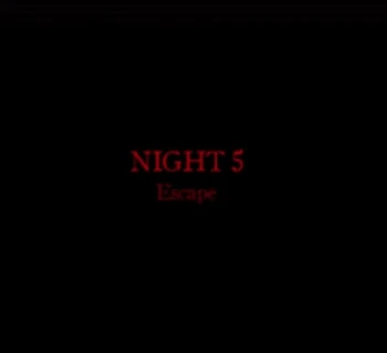 Night 5 | A Shadow Over Freddy's Wiki | Fandom