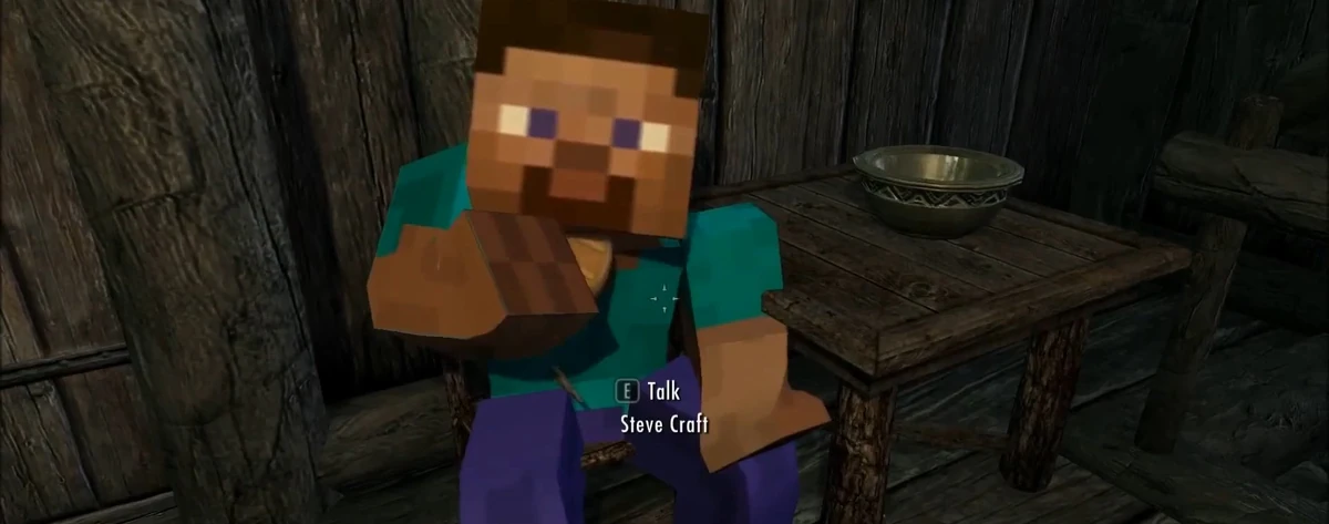 Steve (MINECRAFT) | A Skyrim Tale - By Venturian Wiki | Fandom