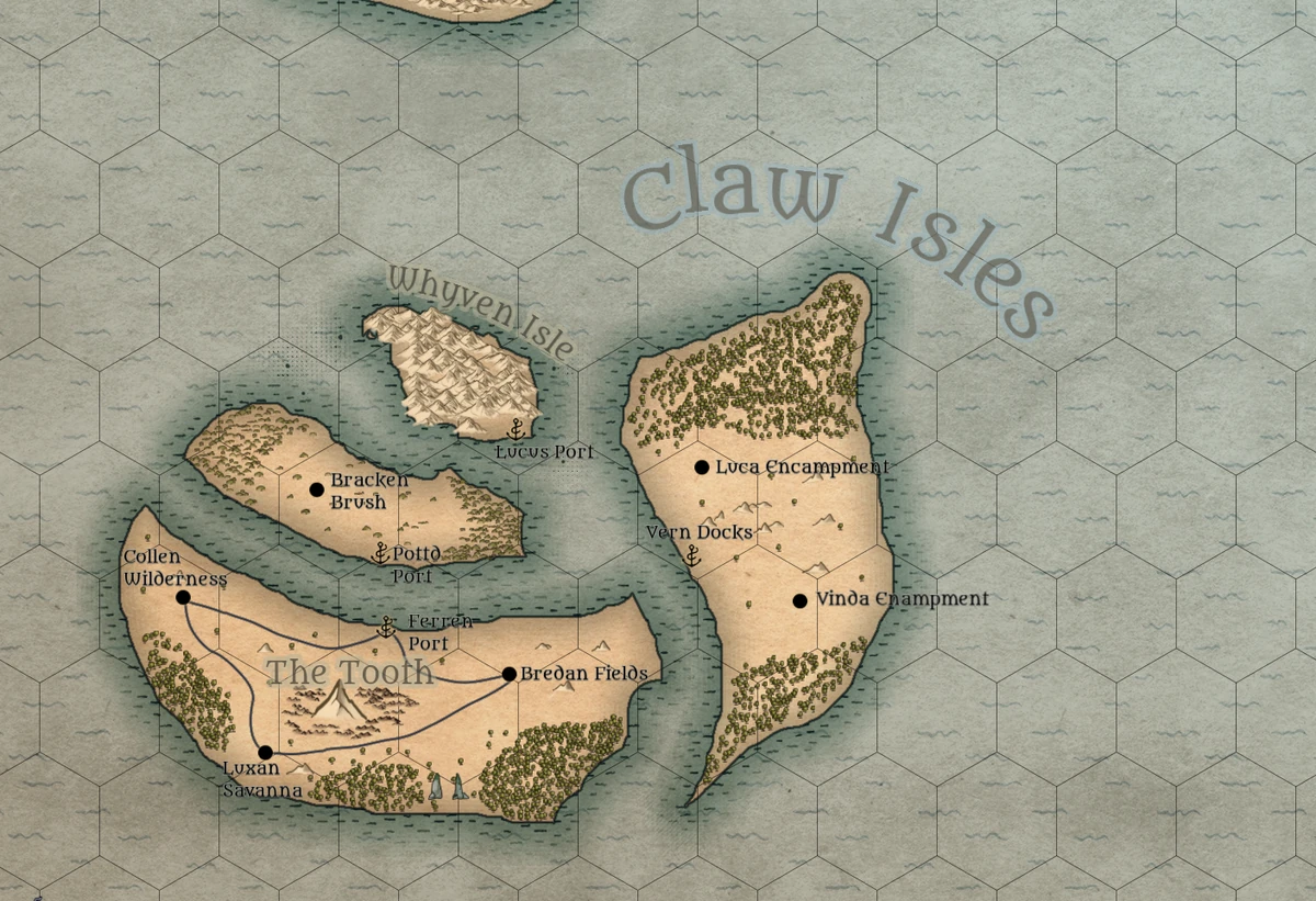 Claw Isles | Atempting Fate Wiki | Fandom