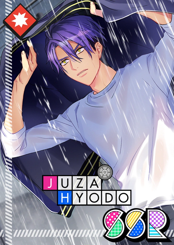 Juza Hyodo SSR 【Clumsy Blue Umbrella】 | A3! Wiki | Fandom