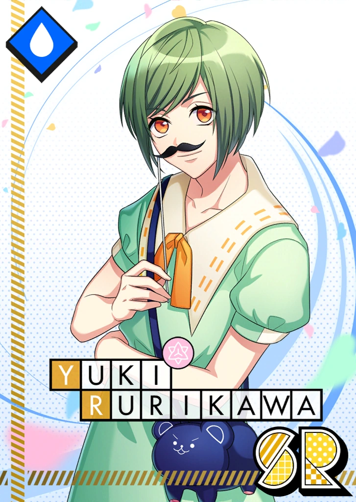 Yuki Rurikawa SR 【Stylish Mustache】 | A3! Wiki | Fandom