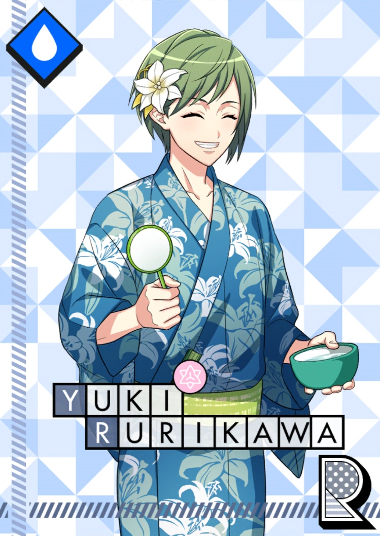 Yuki Rurikawa R 【White Lily and Goldfish】 | A3! Wiki | Fandom